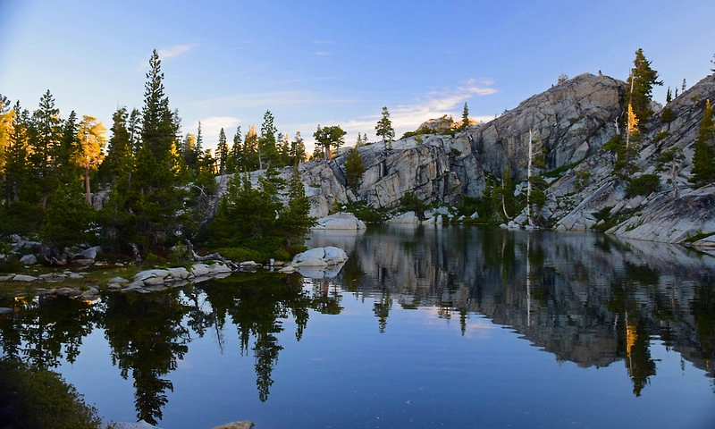 The Perfect Lake in Desolation Wilderness